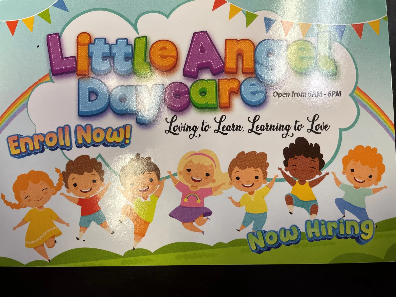 Little Angel Daycare — Ready Set Go...to Kindergarten