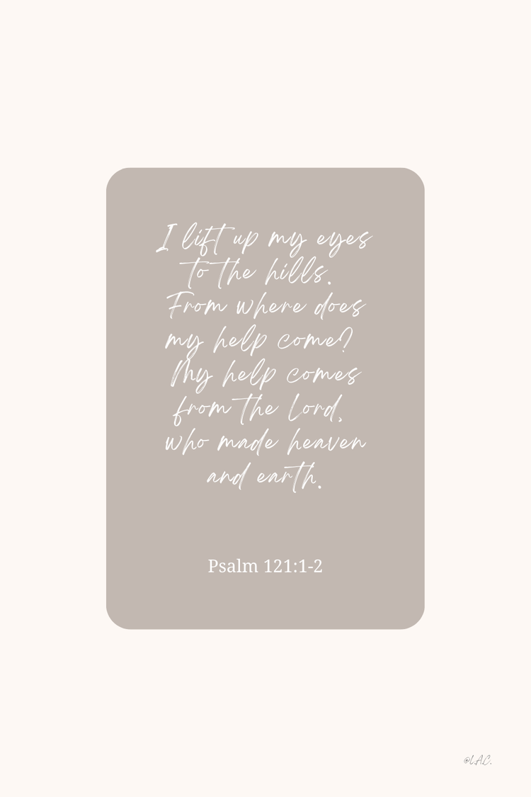 The Request for Help devotional based on Psalm 121:1-2 Bible Verses ...