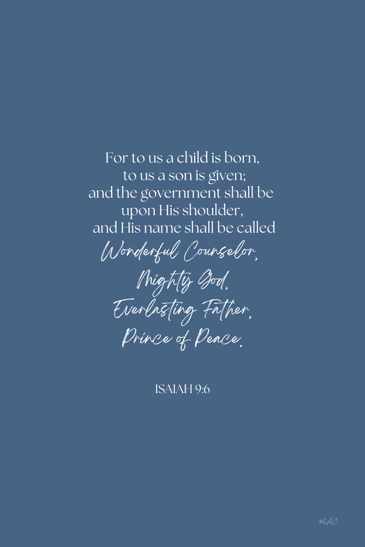 A Story of Hope blog post based on Isaiah 9:6 Bible Verse — Lidia Adina ...