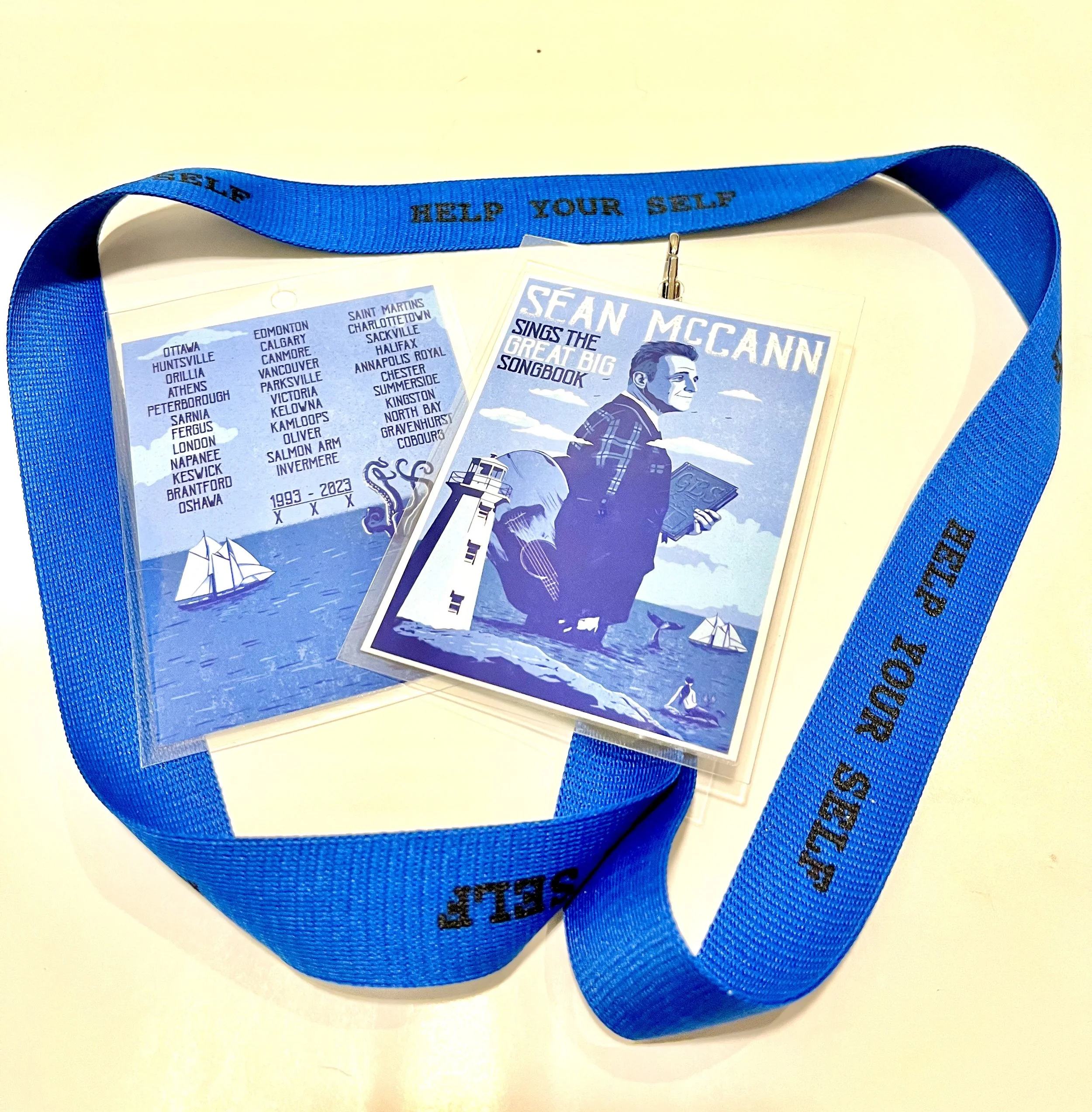 Lanyard with Laminate — SÉAN MCCANN