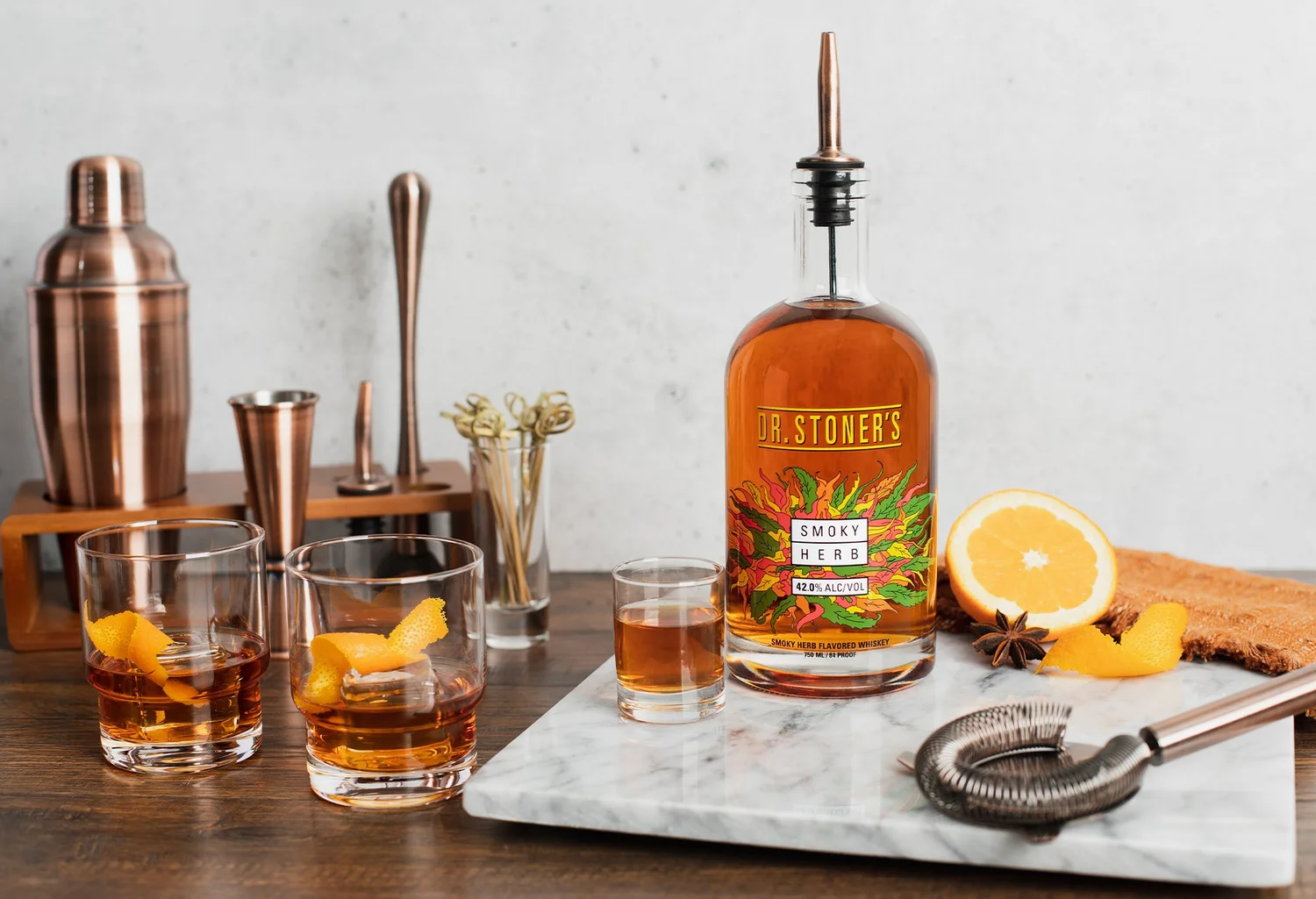 Dr. Stoner's Fresh Herb Vodka — DR. STONER'S SPIRITS