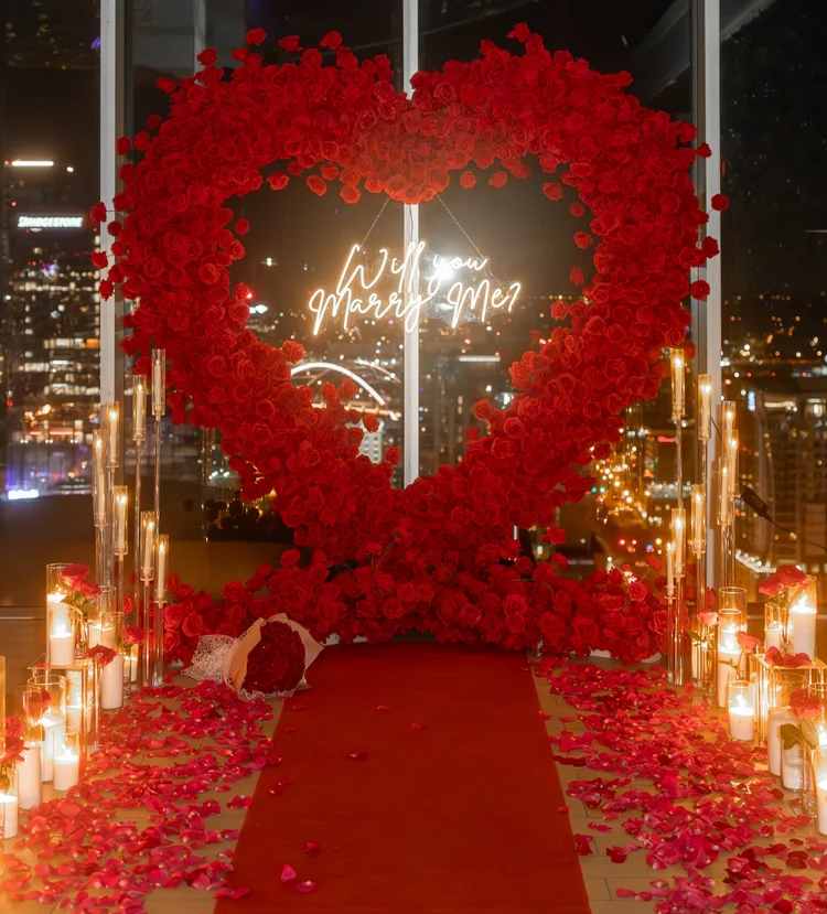 KL Events | Nashville Flower Wall Rentals & Proposal Planning | Luxury ...