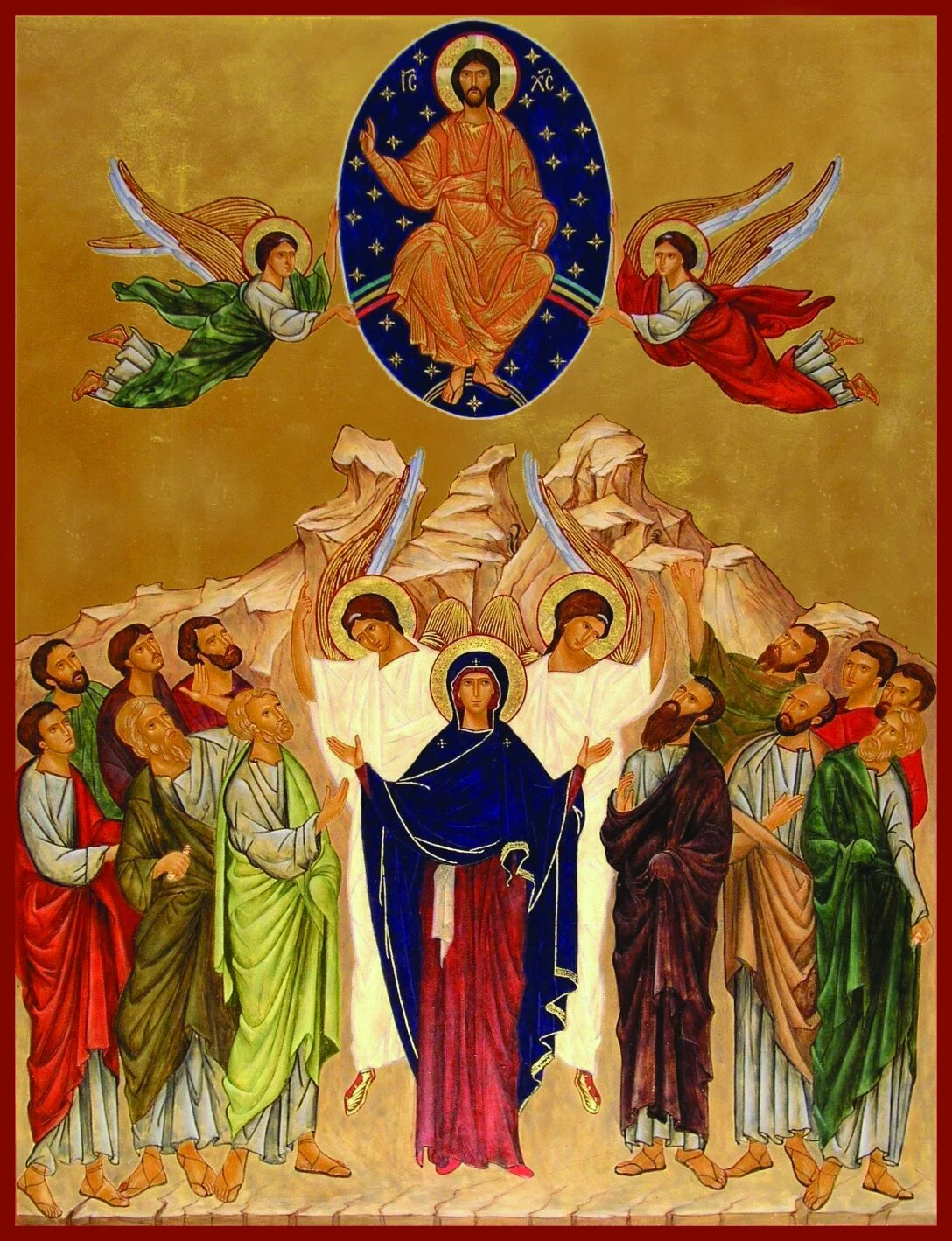 Ascension Of Christ Icon