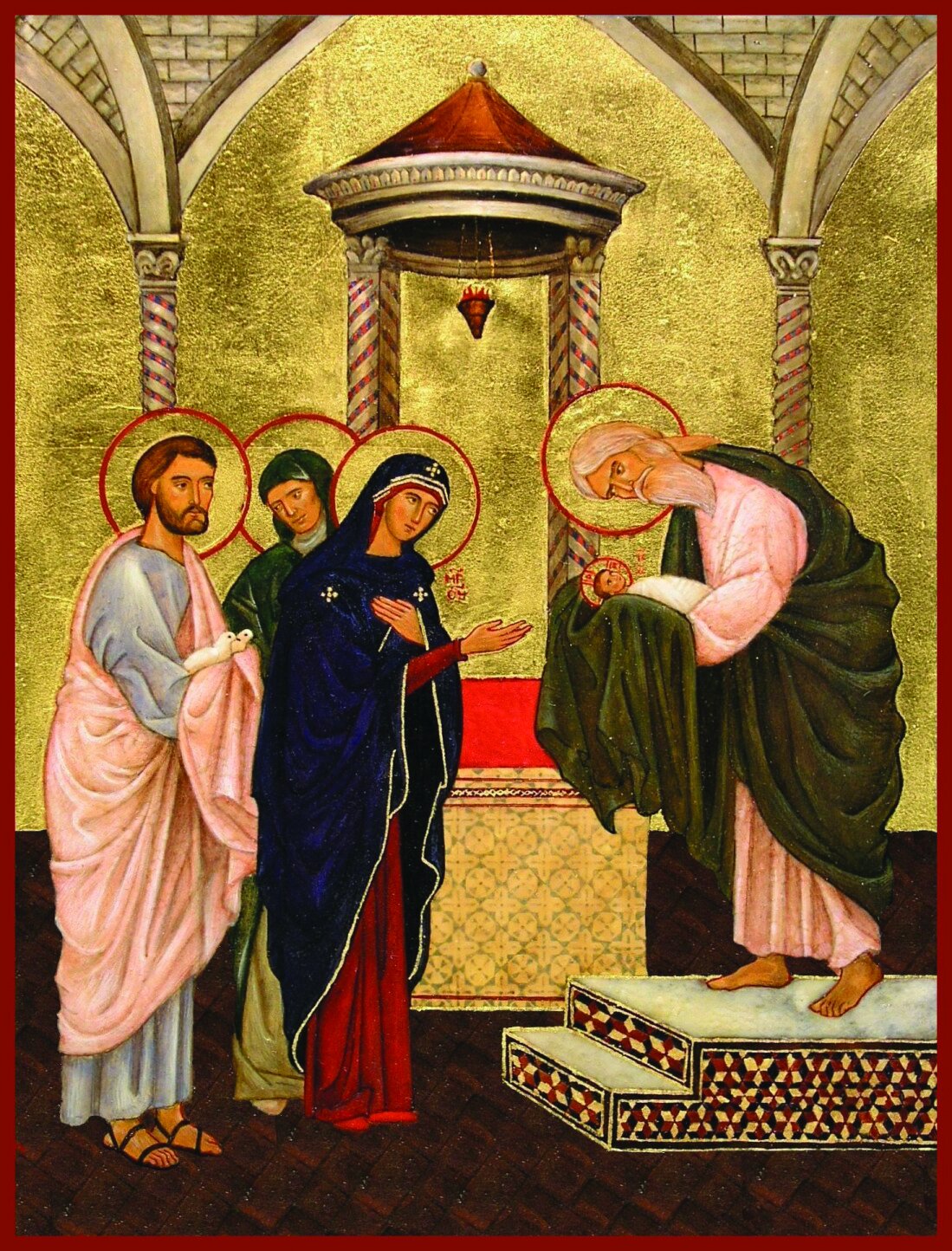 Presentation Of The Lord Icon