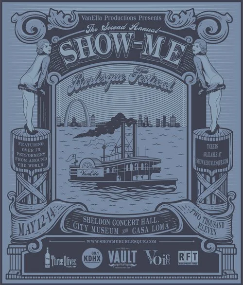 Show Posters — Show-Me Burlesque & Vaudeville Festival