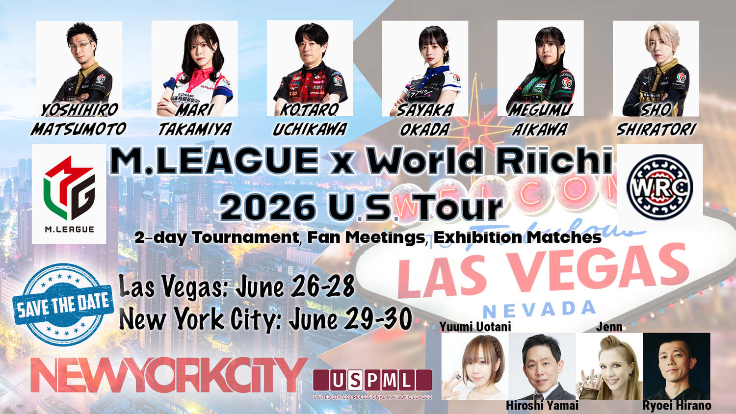 M.League x World Riichi US Tour — World Riichi Championship