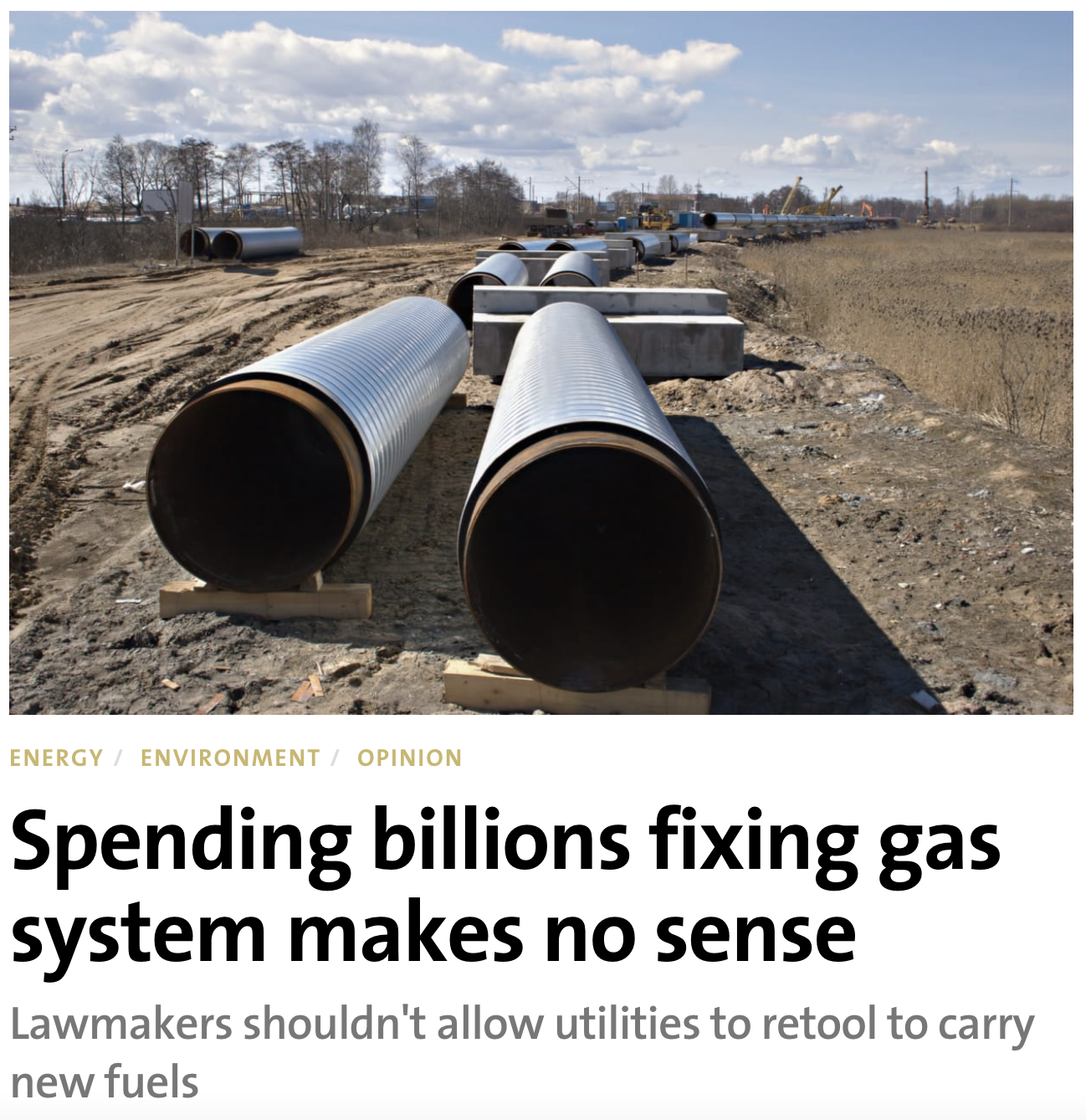 Gas System Enhancement Program (GSEP) — Gas Transition Allies