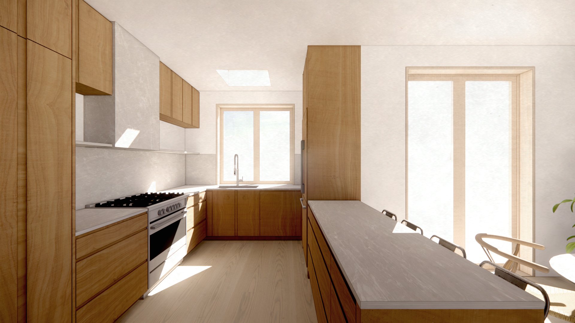 Ridgewood Row House — Jeremy Babel Architecture + Design