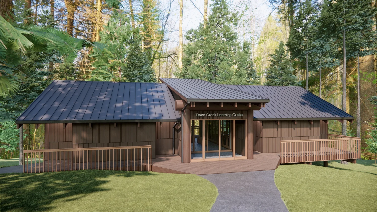 Education Pavilion — Friends of Tryon Creek