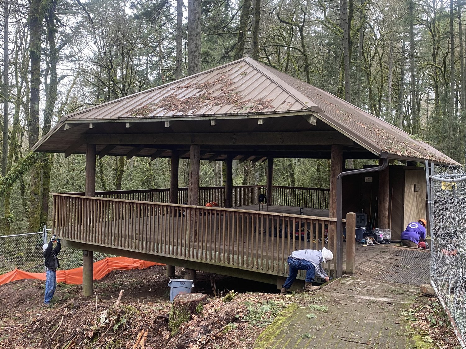 Education Pavilion — Friends of Tryon Creek