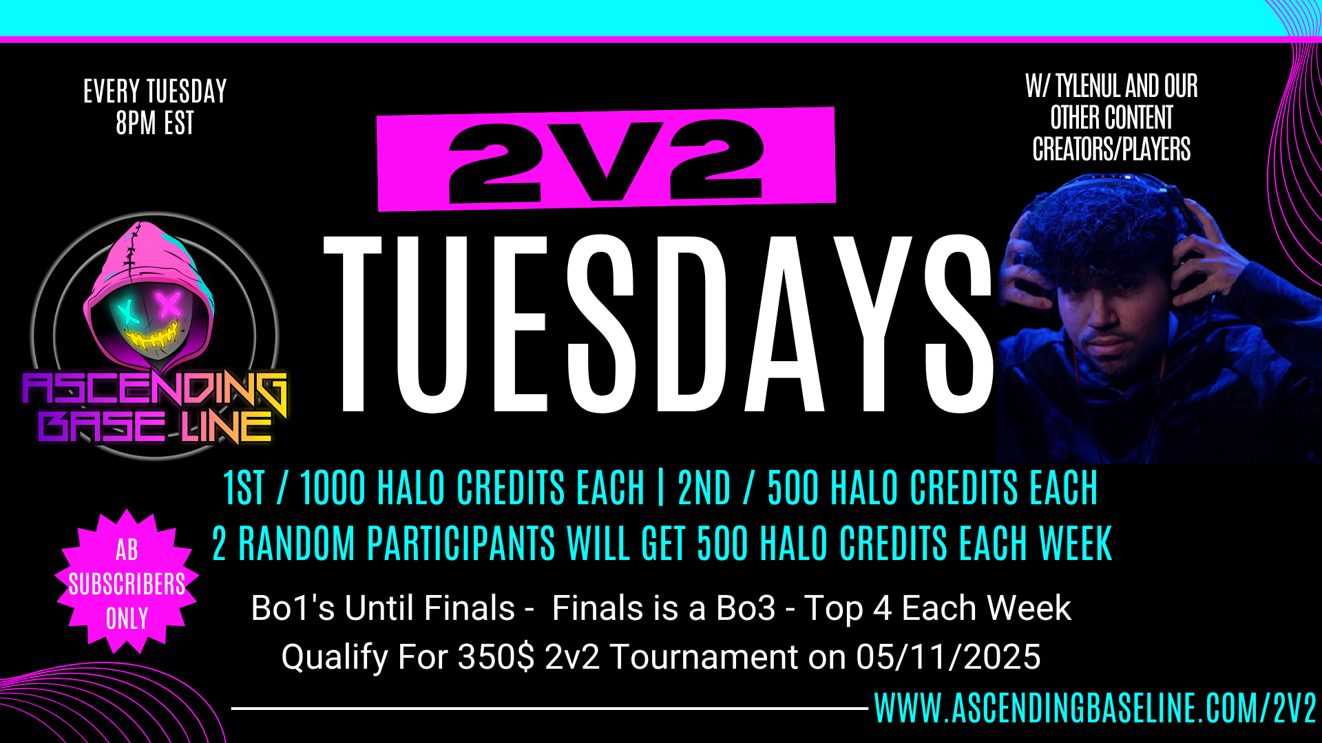 2v2 Tuesdays — Ascending Baseline