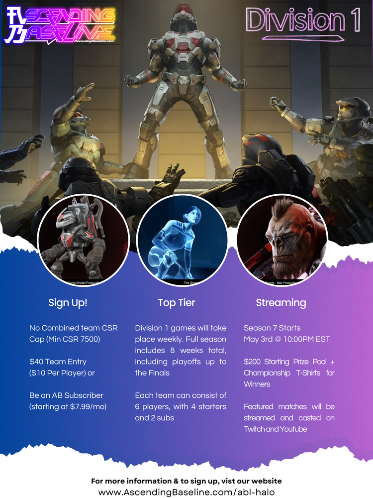 AB League - Halo — Ascending Baseline