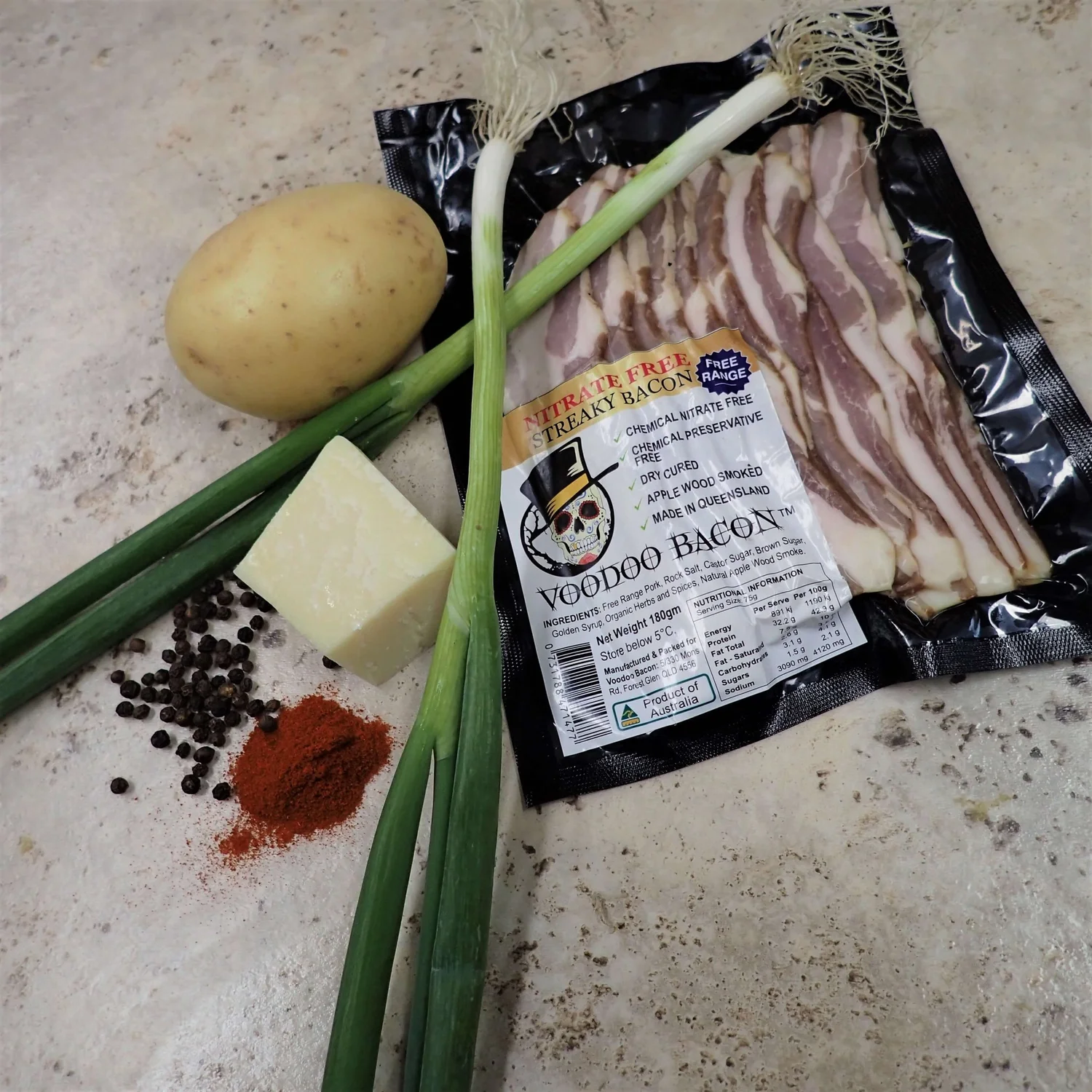 Bacon Stuffed Potatoes — VOODOO BACON