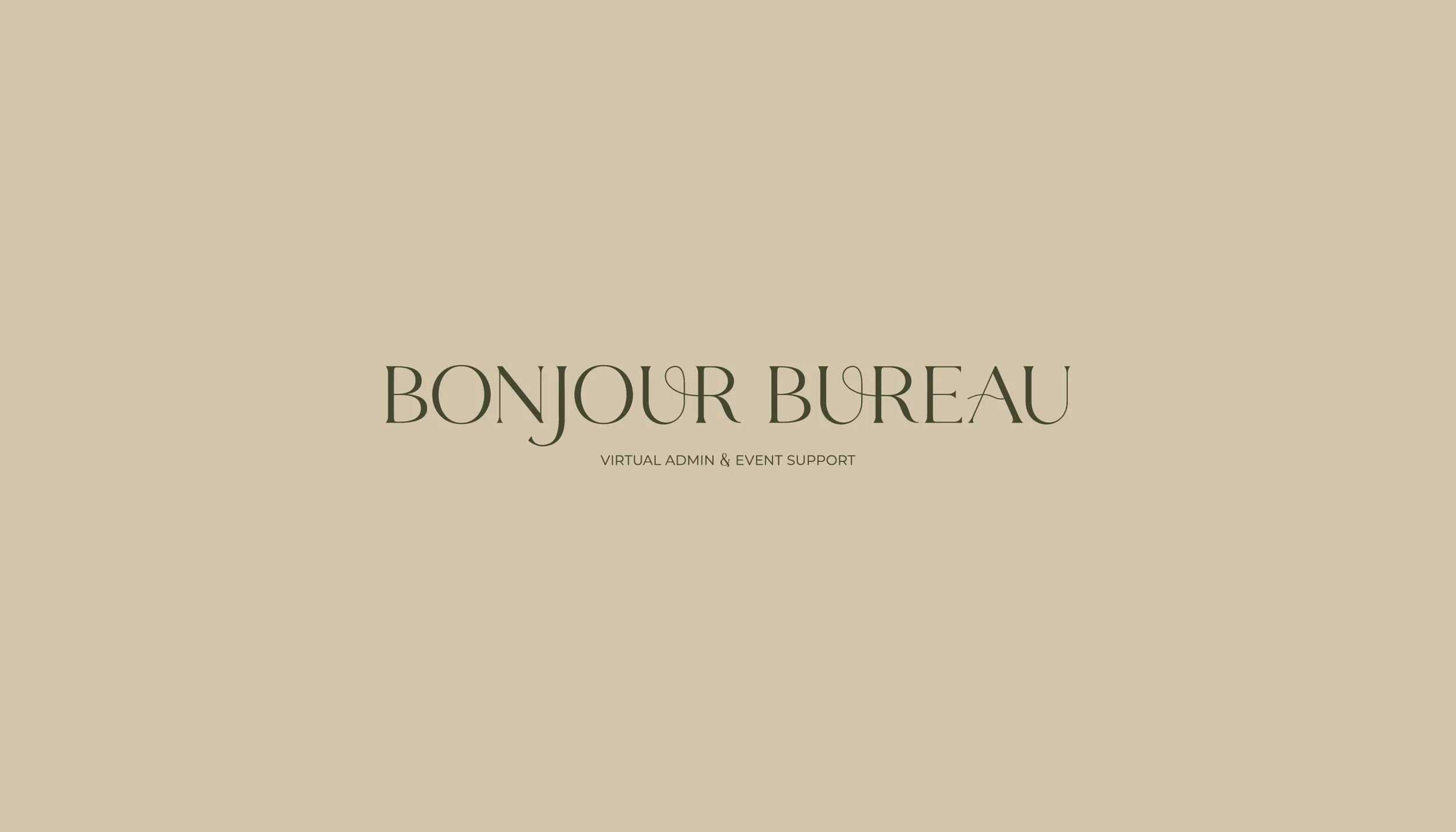 Bonjour Bureau — Tina Perko | Brand Design