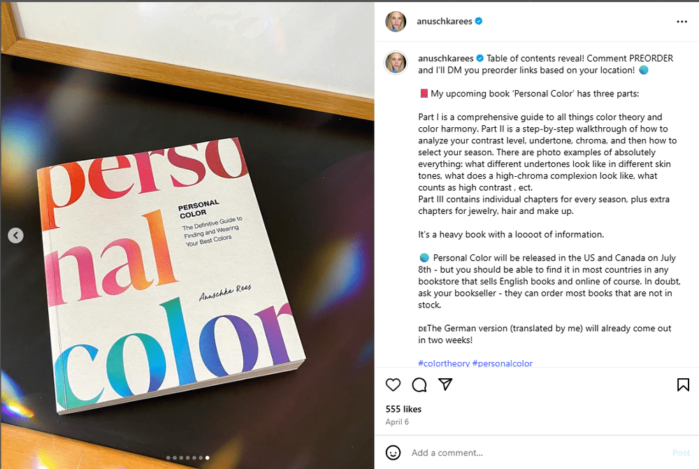 BOOK REVIEW: Personal Color by Anuschka Rees — My Non Existent Minimalism