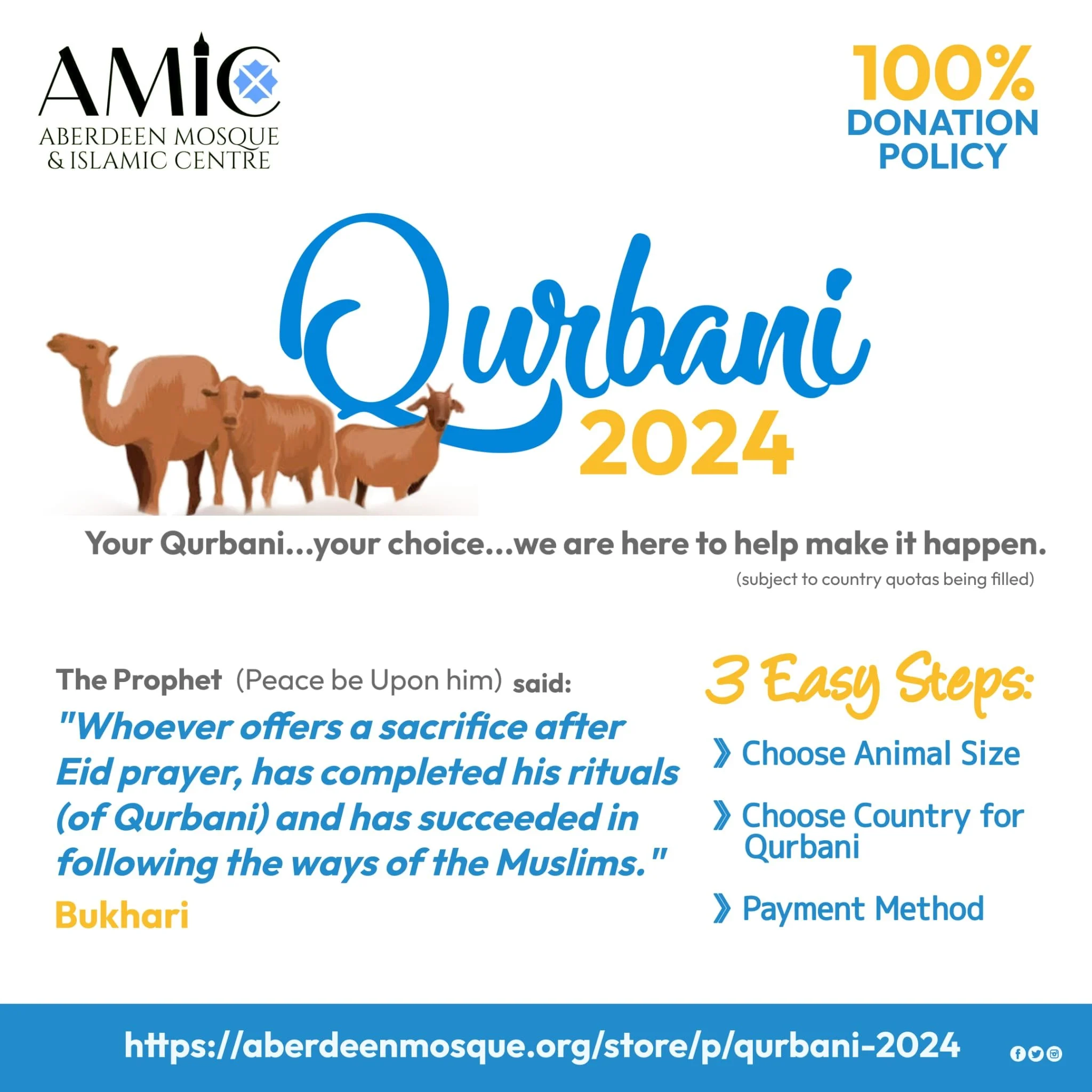 Qurbani 1445/ 2024 — AMIC