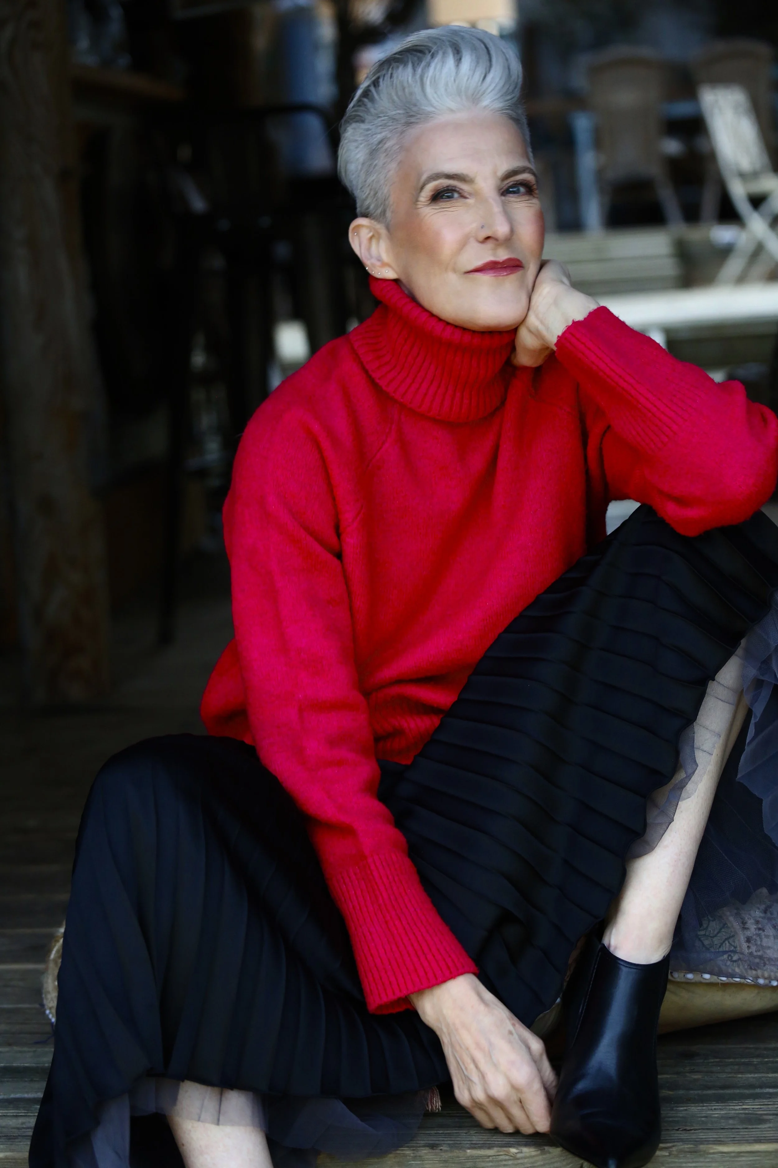 Alison - mature model — Salt & Pepper Models