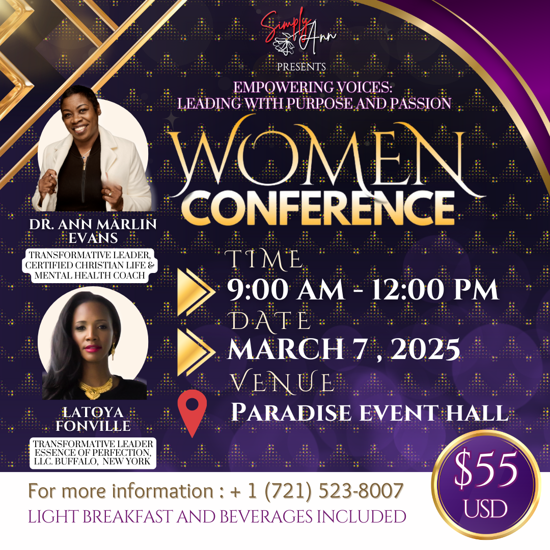 Women Conference: Empowering Voices Leading With Purpose — Simply Ann