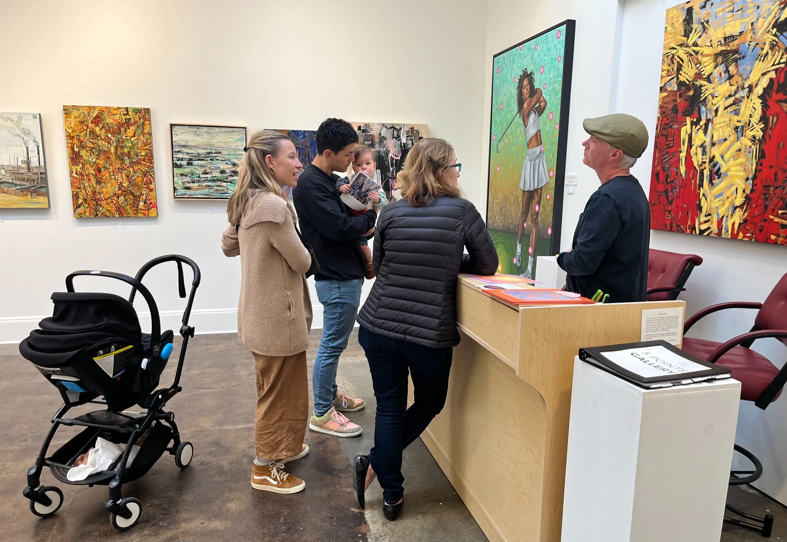 5 Points Gallery — Jim Mckeon Durham Artist