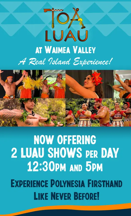 Toa Luau — Waimea Valley