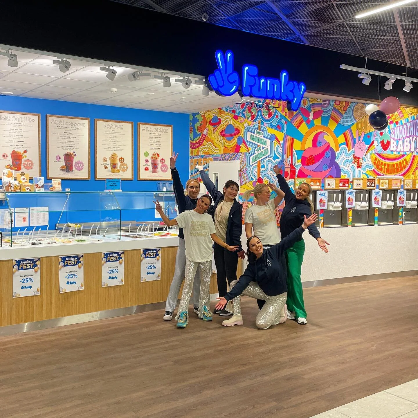 Funky Frozen Yogurt