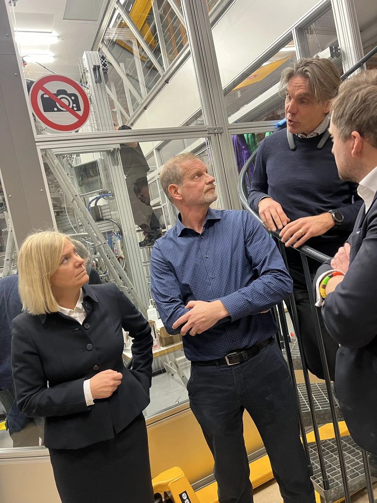 The Leader of the Social Democratic Party and the Opposition in Sweden ...