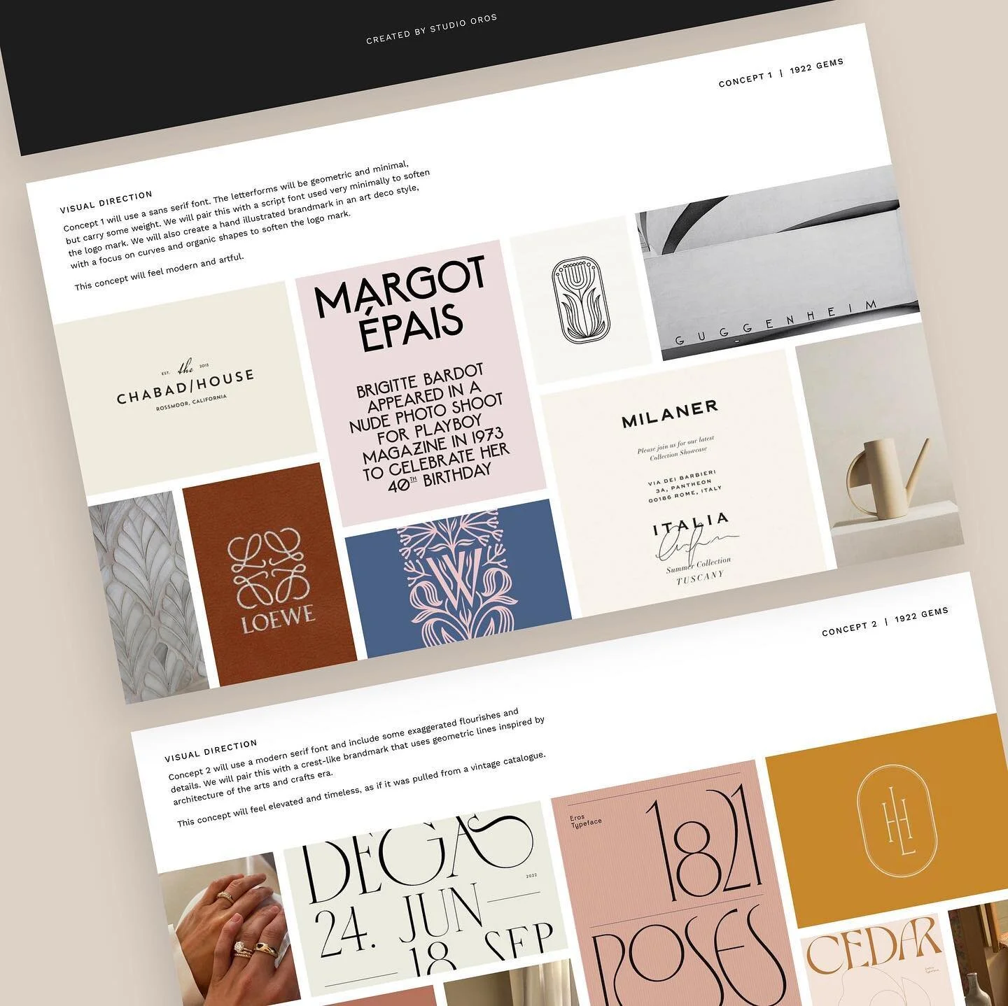 Studio Oros—Wedding Stationery, Branding, Package Design