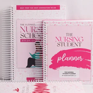 Ace Your Studies: The Nursing Student Planner Ultimate Organizer for ...