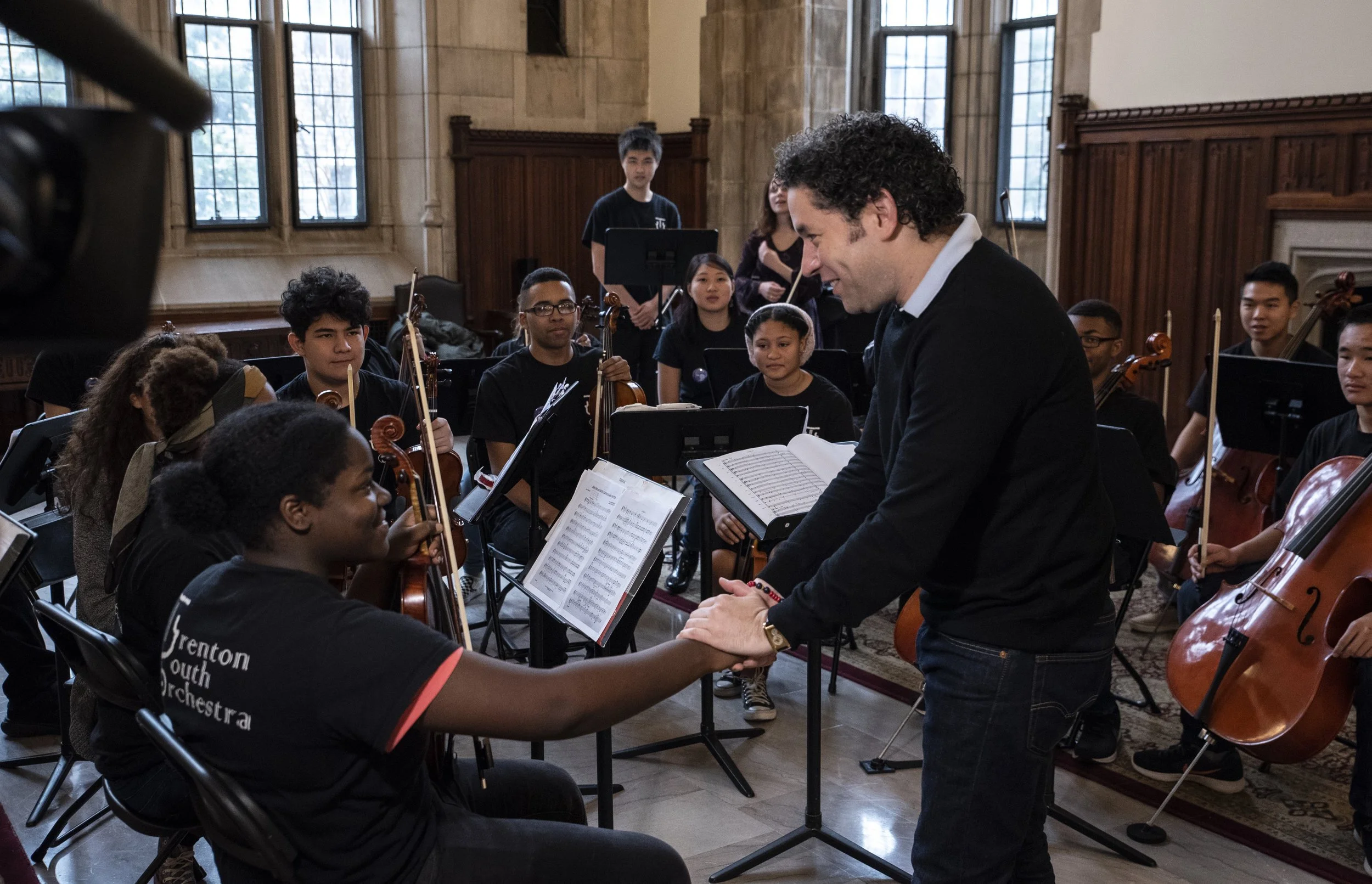 Gustavo Dudamel is PUC's first Artist-in-Residence — Dudamel Foundation