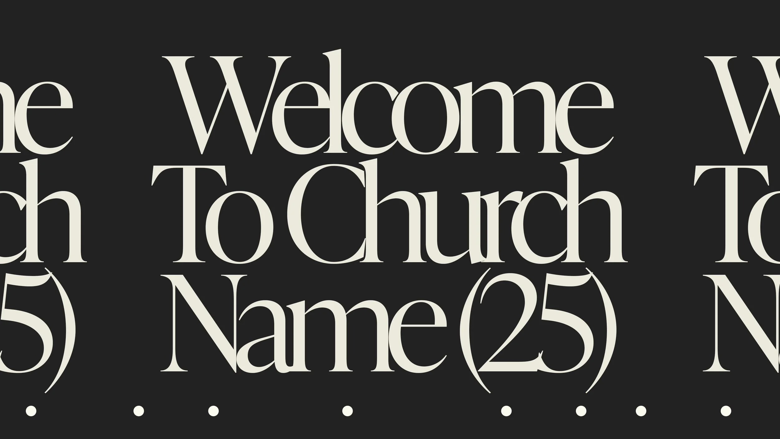 Church Graphics For 2026 — Sunday Screens