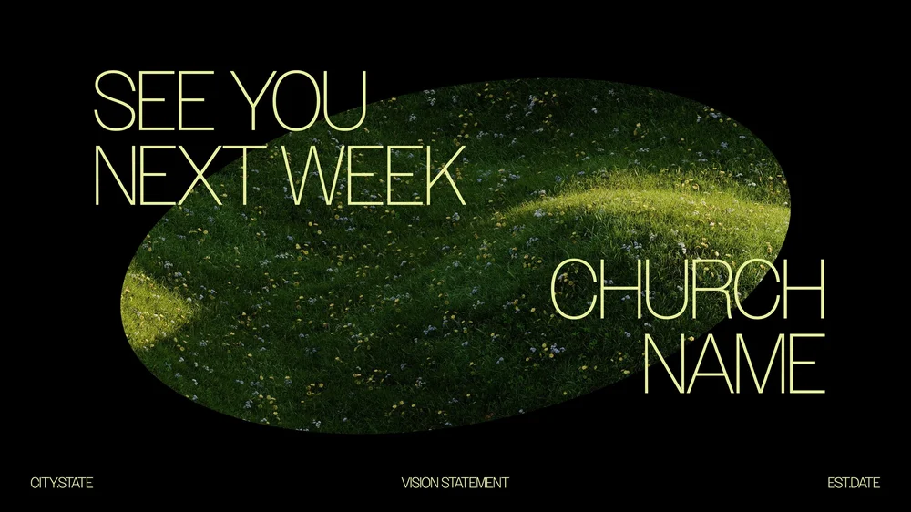 Service Slides — Sunday Screens