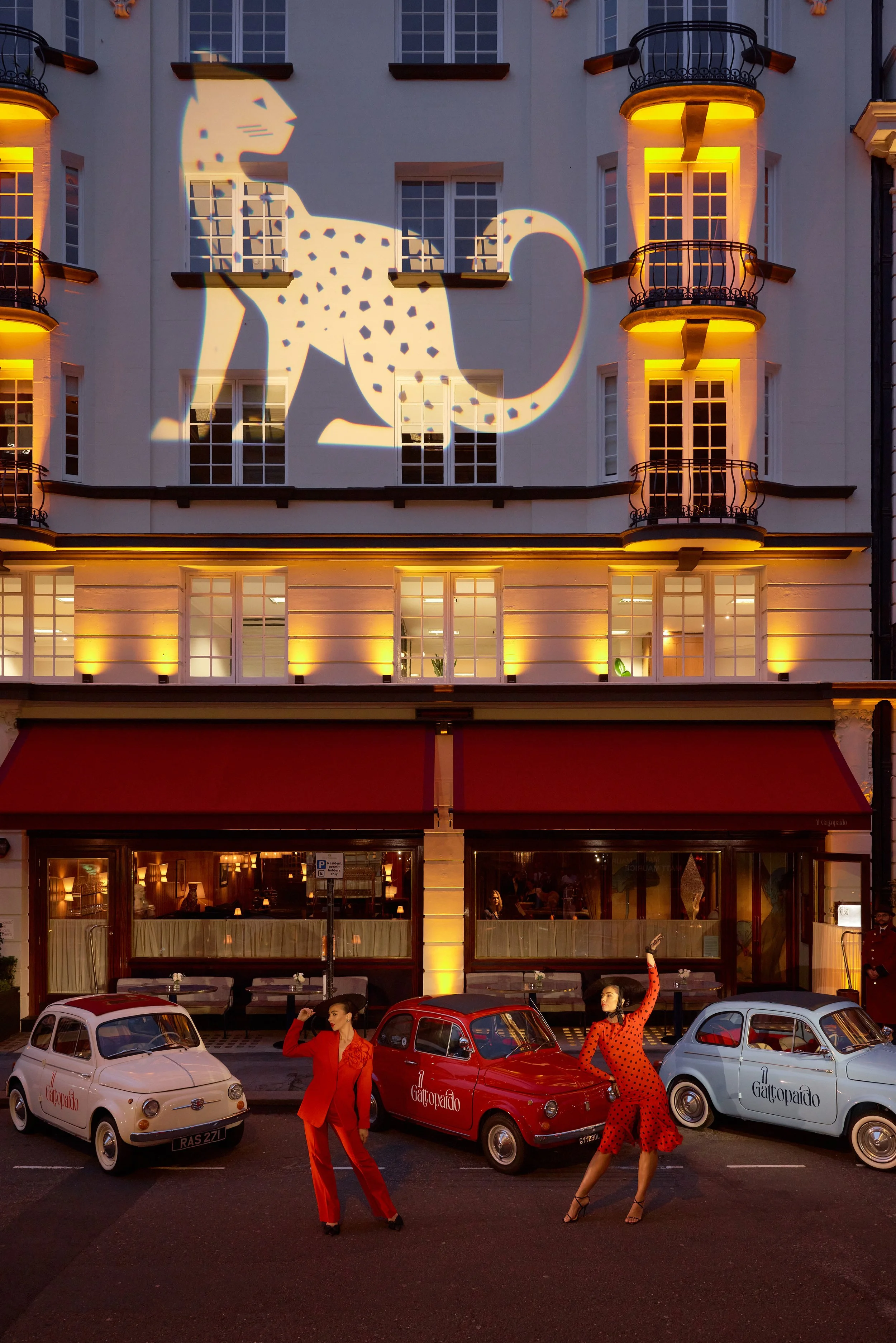 Il Gattopardo Restaurant, Mayfair — Alice Hare Stylist
