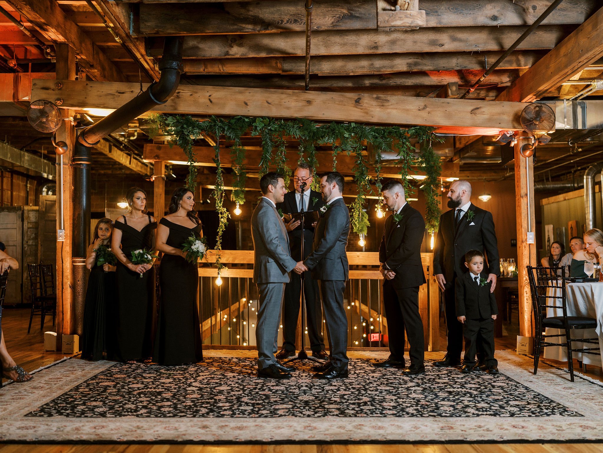 Tony and Ryan - Kingfly Spirits — Community Flower Shop Weddings and Events