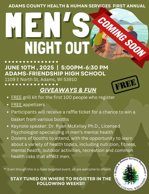 Men's Night Out! — Visit Adams County, WI