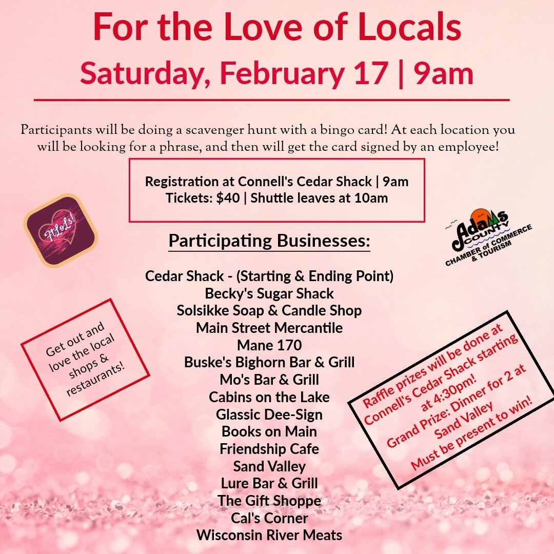 Events — Visit Adams County, WI