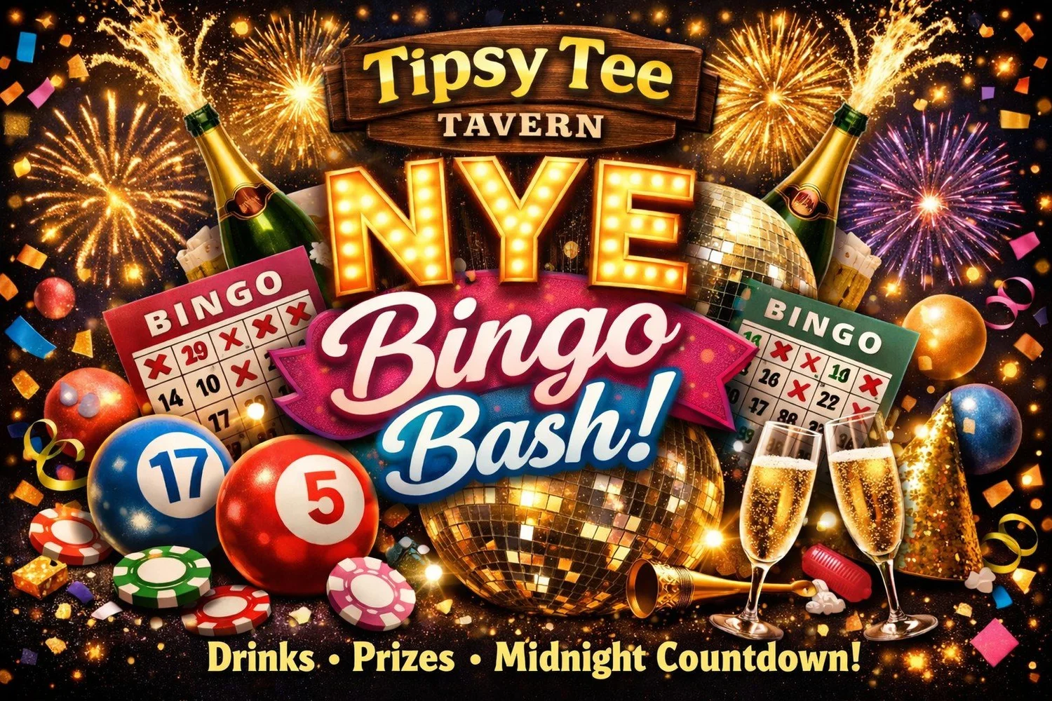 New Year's Eve Bingo Bash — Visit Adams County, WI