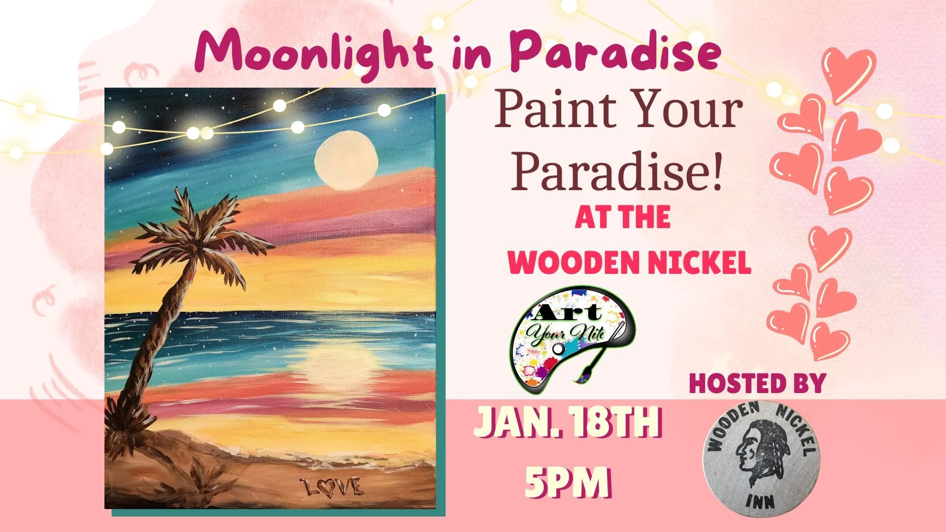 Paint Your Paradise @ Wooden Nickel — Visit Adams County, WI
