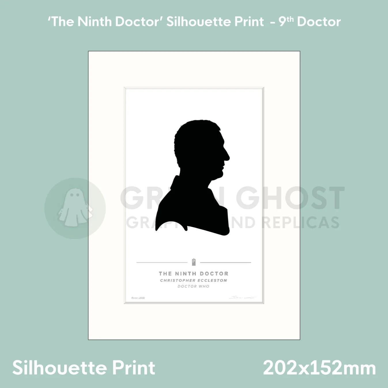 9th Doctor Silhouette