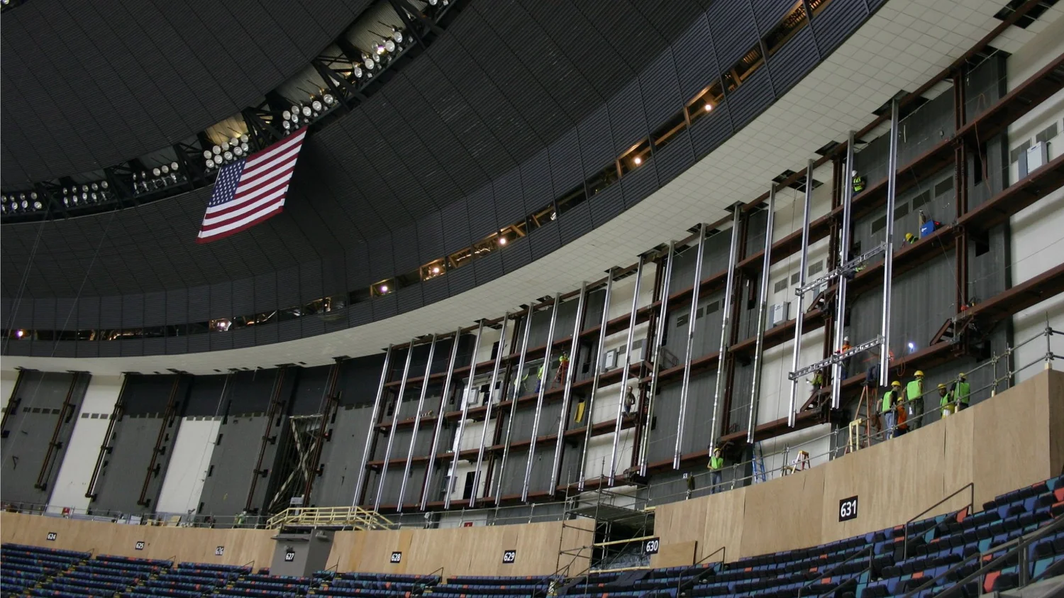 Superdome Endzone Video Baord Renovations — Broadmoor, LLC