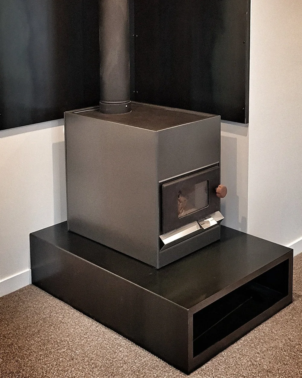 STEEL FIREPLACES — Hazweld Bespoke Steel Fabrication | Corten Steel ...
