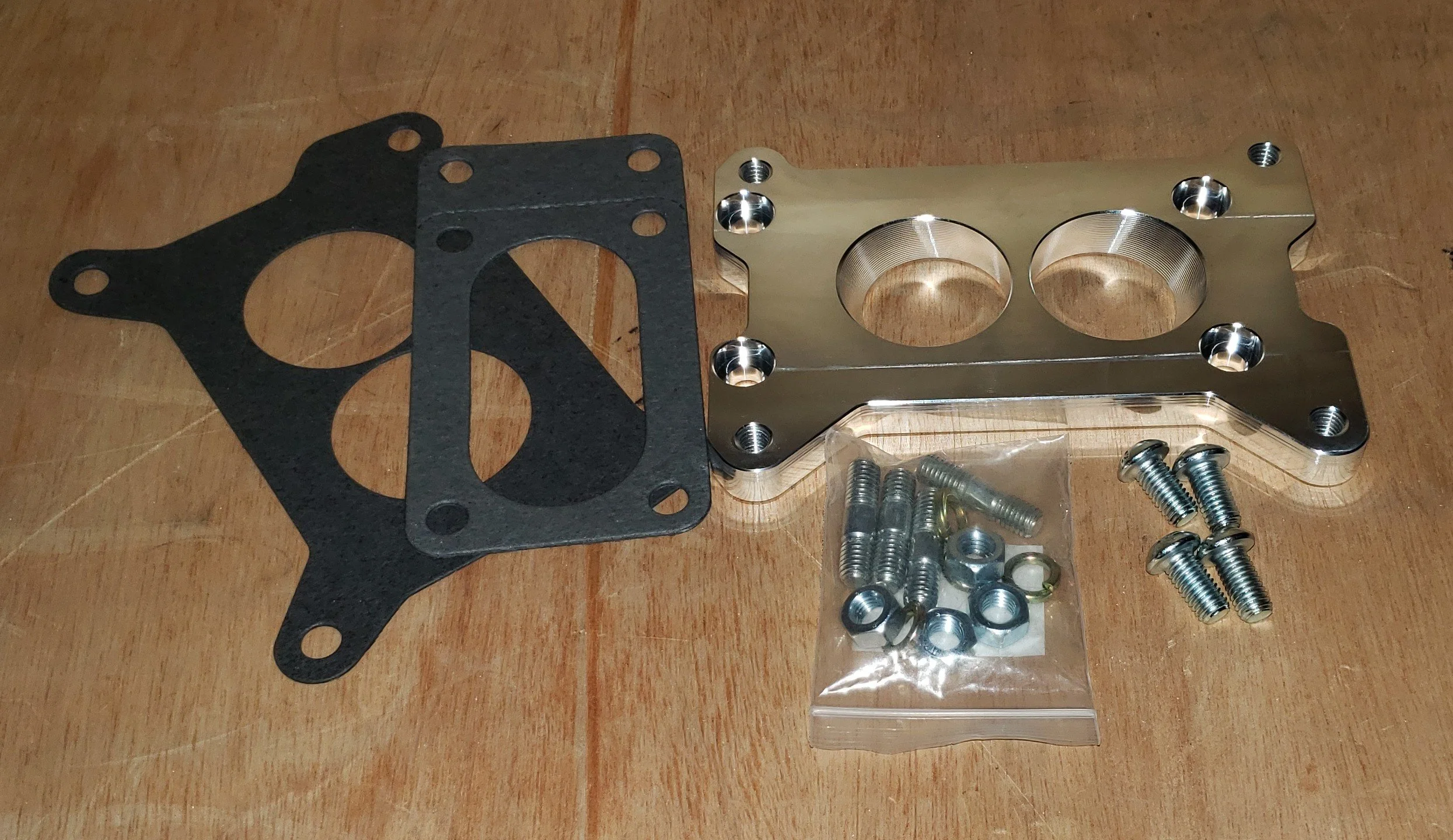 CNC Adaptor plate to fit Holley carburettor 330, 460, and 350 to ...