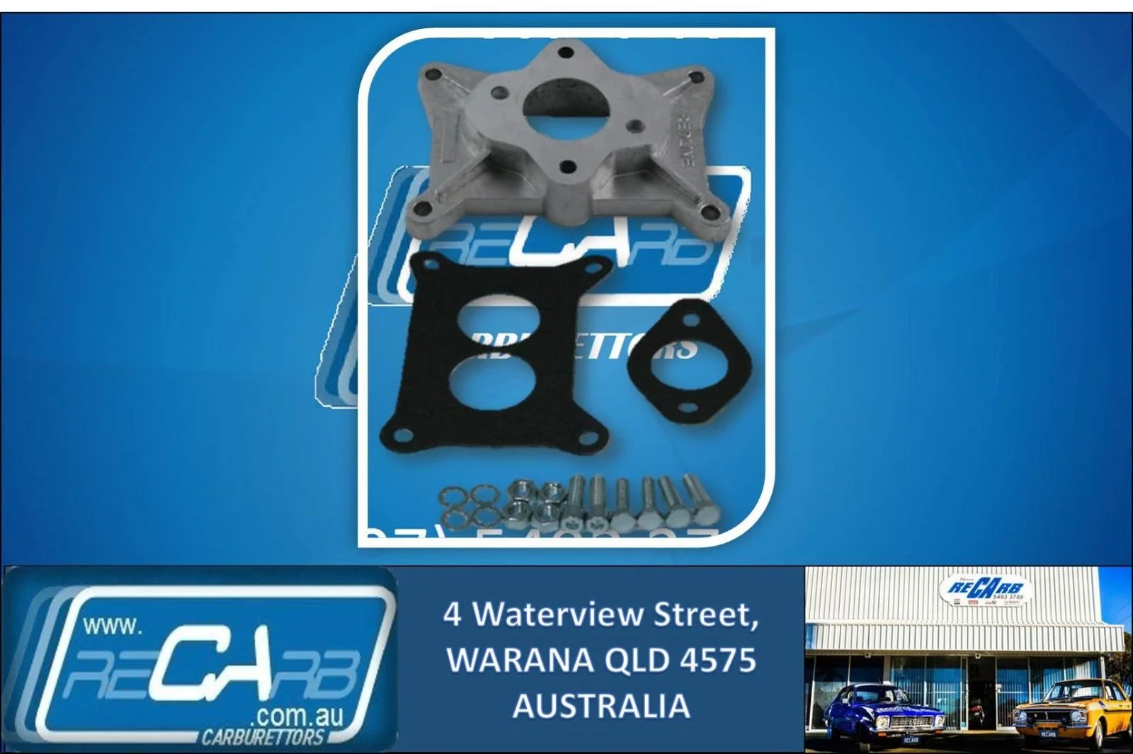 Redline adaptor plate 10-237 2 Barrel Holley to 2 Barrel Weber - Ford ...