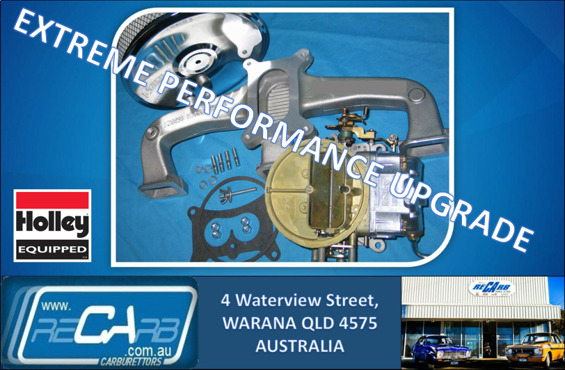 New 350 Holley Carburettor Kit suit Holden Red 6 179 186 202 ...