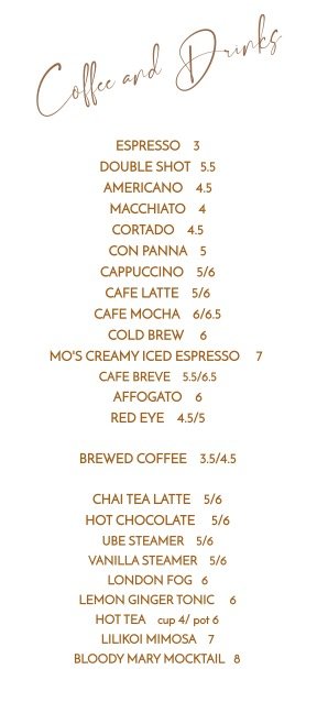 MENU — Mohala's Bayfront Fish & Chips