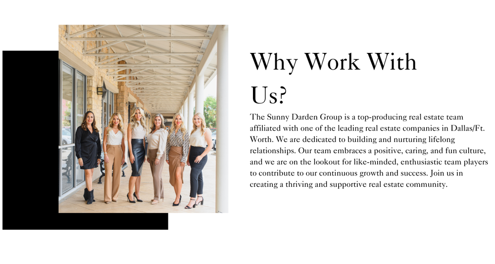 Join our Team — Sunny Darden Group