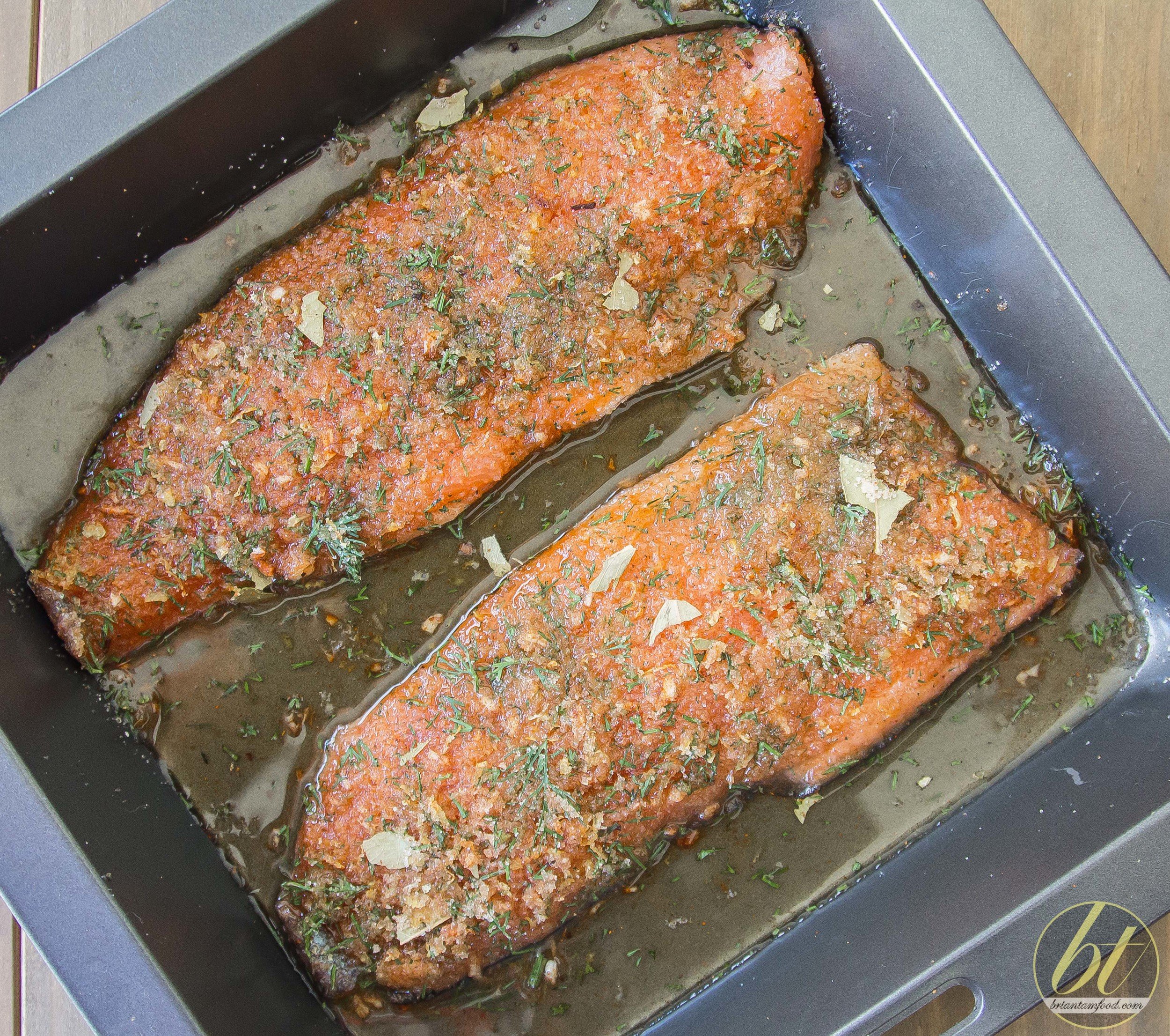 Recipe: Trout Gravlax with Lemon & Dill Cure — BRIAN TAM