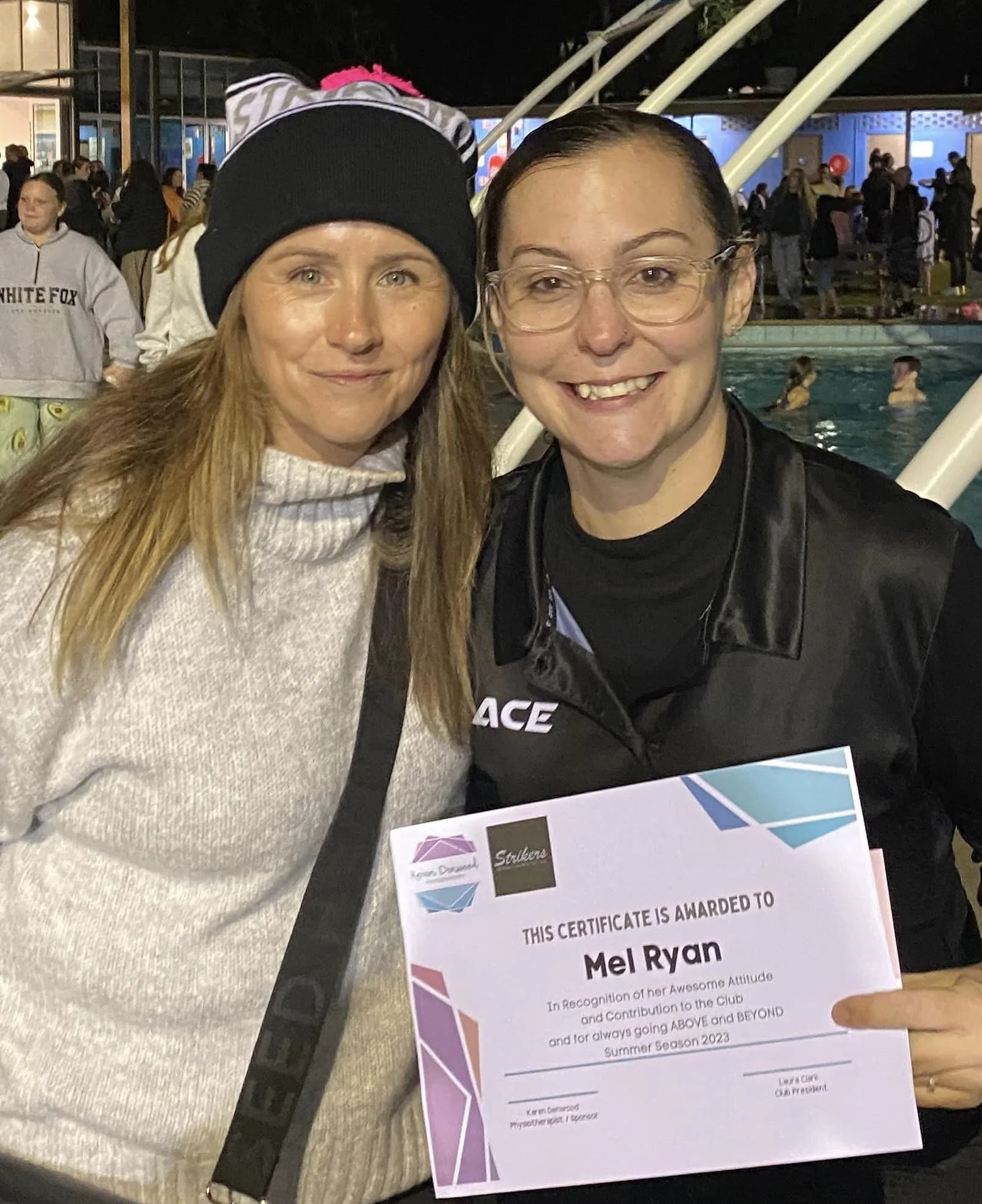 Honour Roll — Strikers Netball Club
