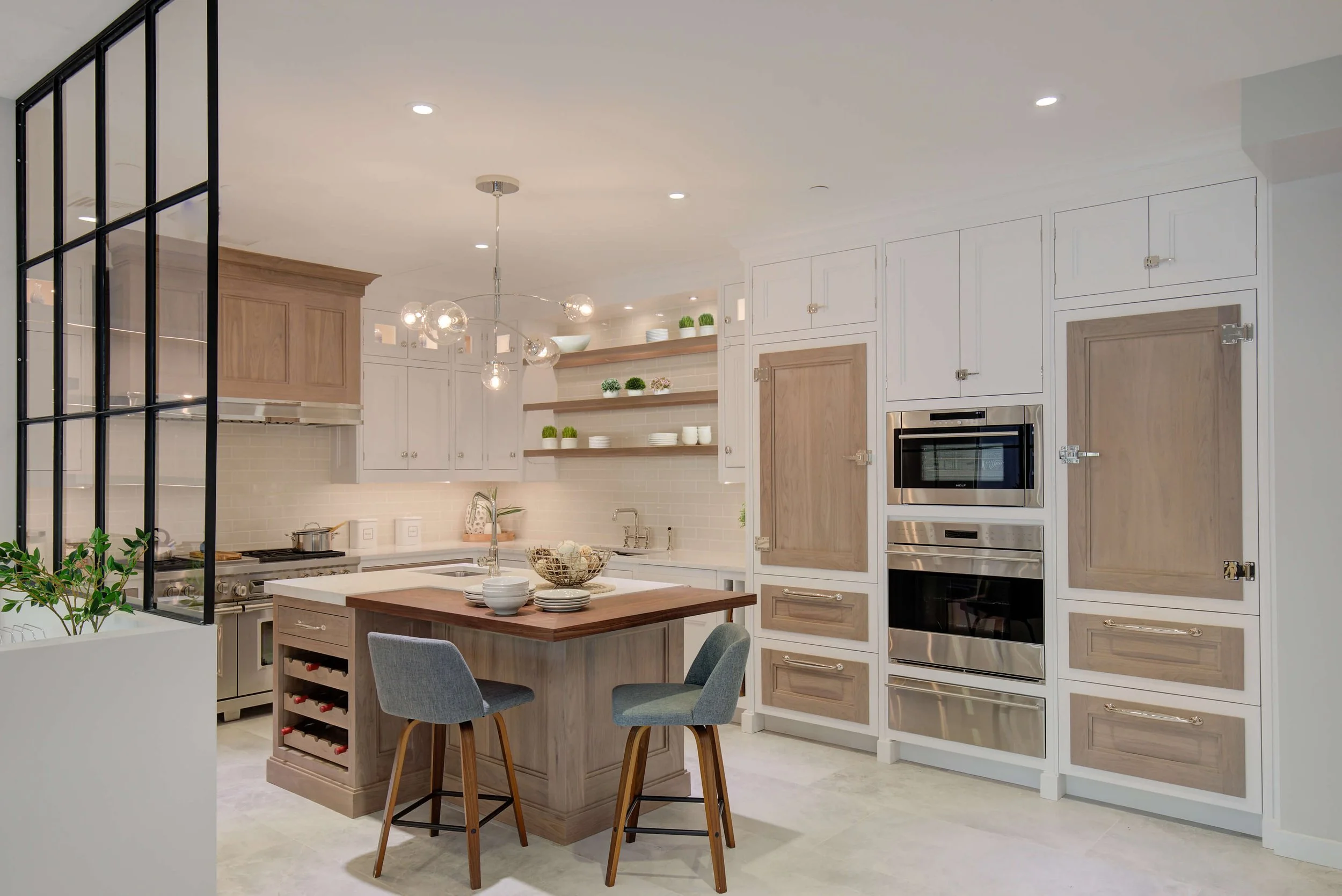 Balancing Symmetry in the Kitchen — Bakes & Kropp Fine Cabinetry
