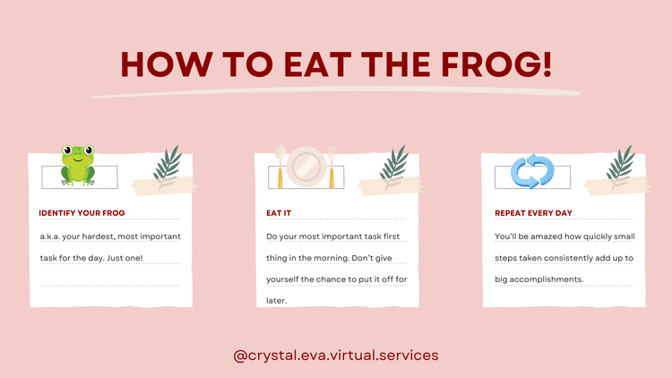 The Best Four Productivity Techniques — Crystal Eva Inc.