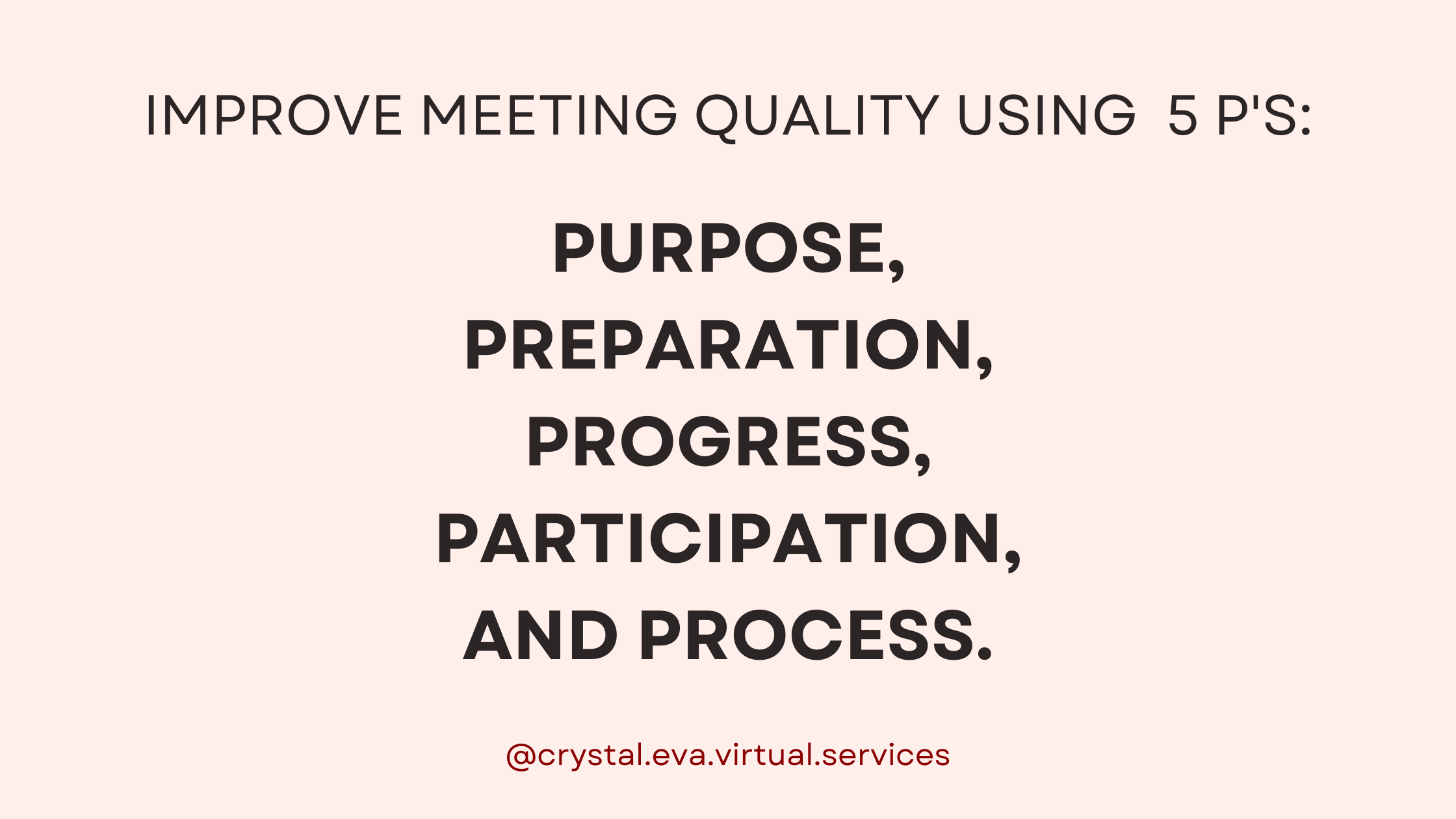Best Practices for Productive Virtual Meetings — Crystal Eva Inc.